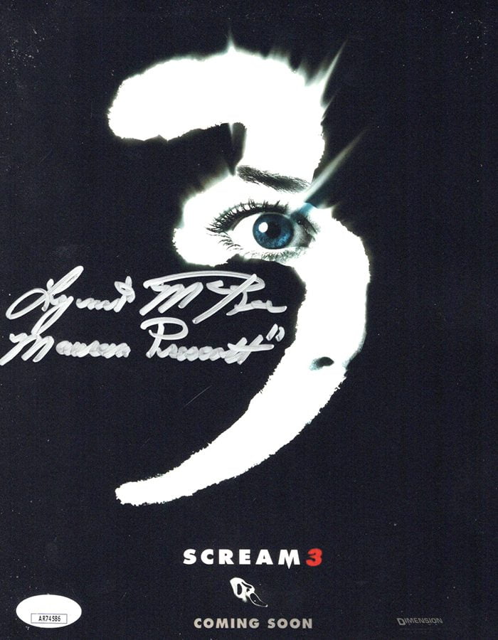 CSR Collectibles - Lynn McRee signed 8×10 Photo Maureen Prescott Scream 3
