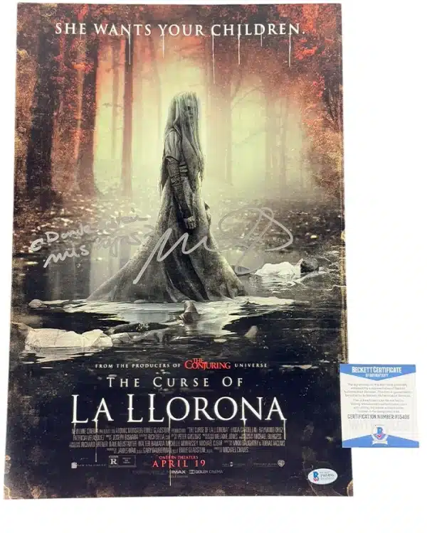 CSR Collectibles - Marisol Ramirez signed 12×18 Poster The Curse of La ...
