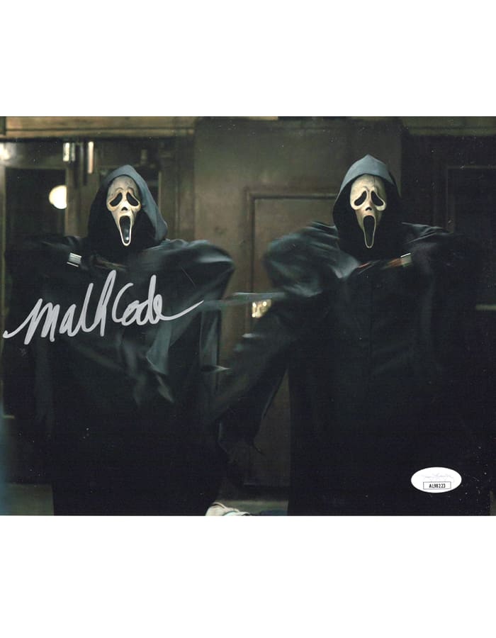 CSR Collectibles - Mathieu Coderre signed 8×10 Photo Ghostface Scream VI