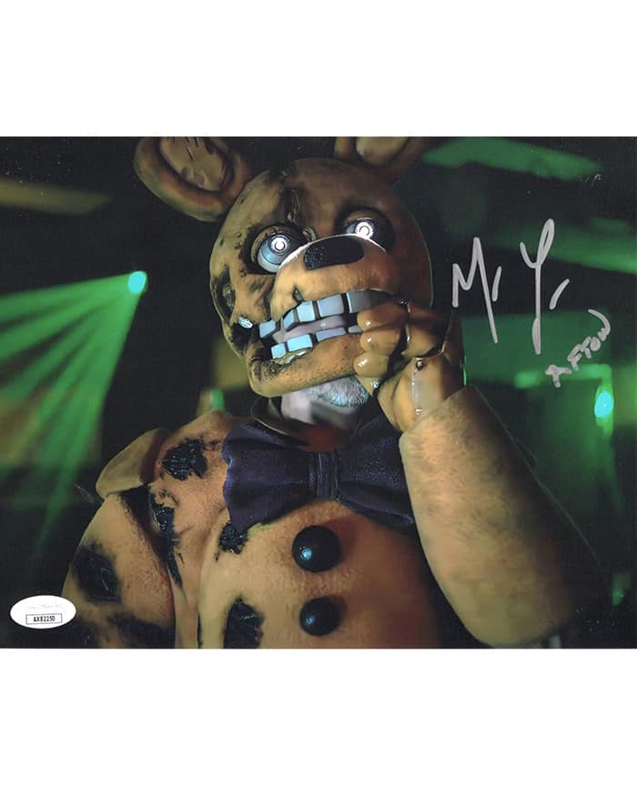 CSR Collectibles - Matthew Lillard signed 8×10 Photo William Afton Five ...