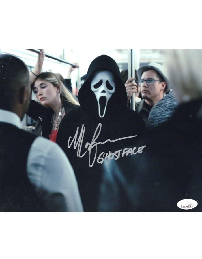 CSR Collectibles - Max Laferriere signed 8×10 Photo Ghostface Scream VI