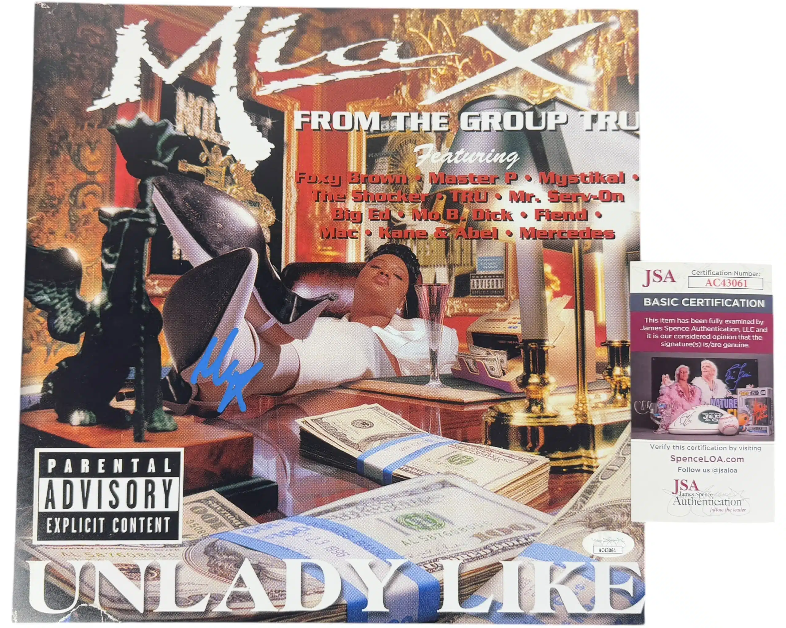 CSR Collectibles - Mia X signed 12×12 Poster No Limit Records Rapper Rap