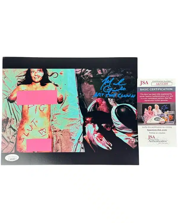 CSR Collectibles - Mike Giannelli signed 8×10 Photo Art the Clown All ...