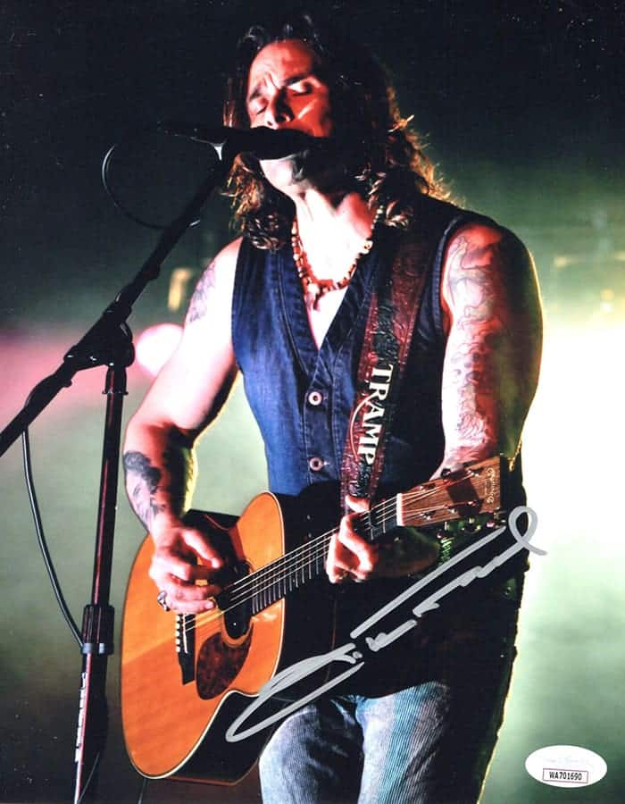 CSR Collectibles - Mike Tramp signed 8×10 Photo Lead Singer White Lion Band