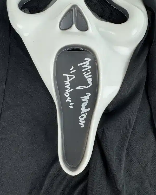 CSR Collectibles - Mikey Madison signed Mask Ghostface Amber Freeman Scream