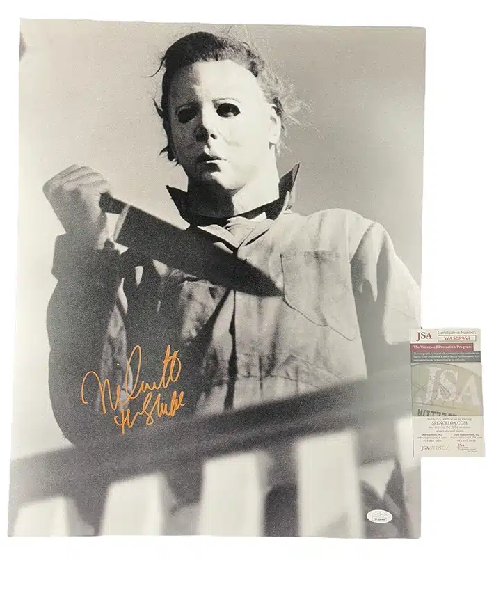 CSR Collectibles - Nick Castle signed 16×20 Photo The Shape Michael ...