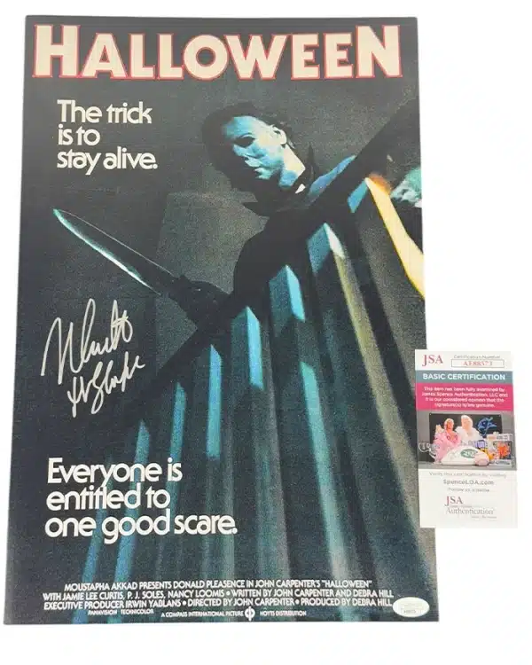 CSR Collectibles - Nick Castle signed 12×18 Poster The Shape Michael ...