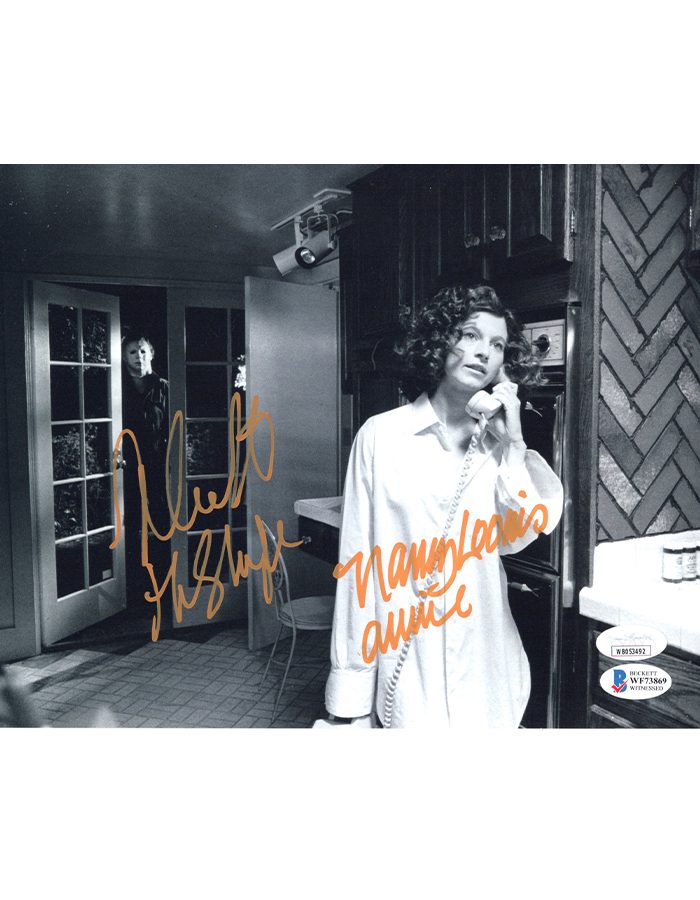 CSR Collectibles - Nick Castle & Nancy Loomis signed 8×10 Photo Annie ...