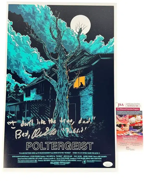 CSR Collectibles - Oliver Robins signed 12×18 Poster Robbie Freeling ...