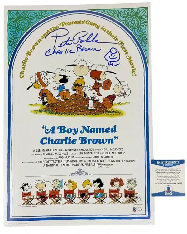 CSR Collectibles - Peter Robbins signed 12×18 Poster A Boy Named ...