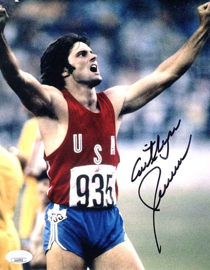 CSR Collectibles - Caitlyn “Bruce” Jenner signed 8×10 Photo Olympics