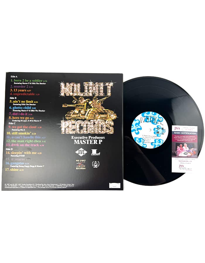 CSR Collectibles - Mystikal signed 12″ Vinyl Record Unpredictable Rap ...