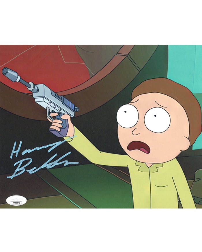 CSR Collectibles - Harry Belden signed 8×10 Photo Morty Smith Rick and ...