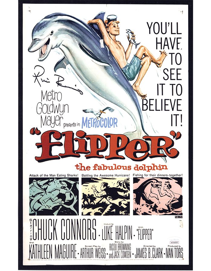 CSR Collectibles - Ricou Browning signed 11×17 Poster Director Writer ...