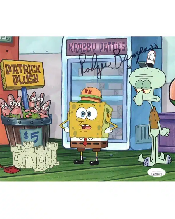 CSR Collectibles - Rodger Bumpass signed 8×10 Photo Squidward Tentacles ...