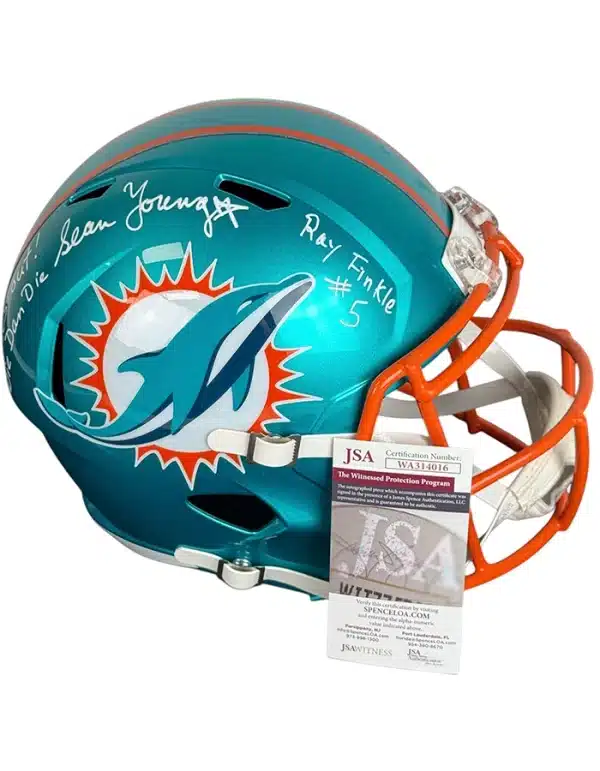 CSR Collectibles - Sean Young signed Full Size Flash Helmet Miami ...