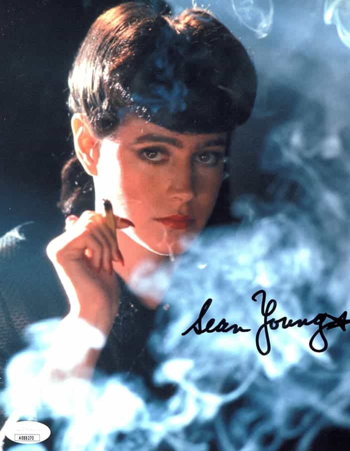 CSR Collectibles - Sean Young signed 8×10 Photo Rachael Blade Runner