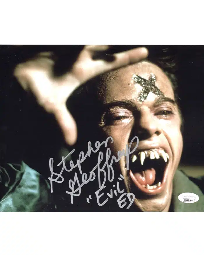 CSR Collectibles - Stephen Geoffreys signed 8×10 Photo Evil Ed Fright ...