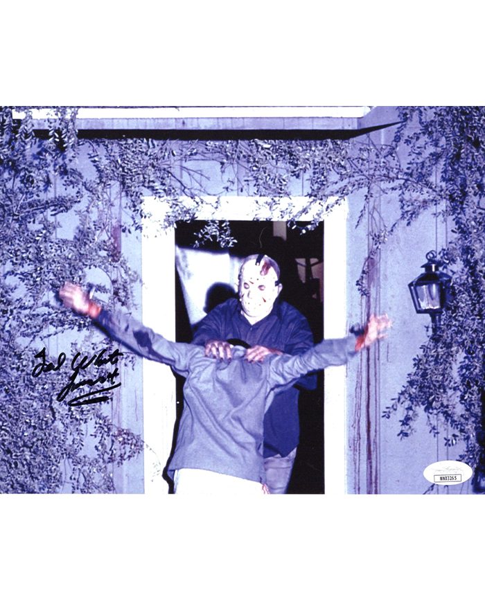 CSR Collectibles - Ted White signed 8×10 Photo Jason Voorhees Friday ...