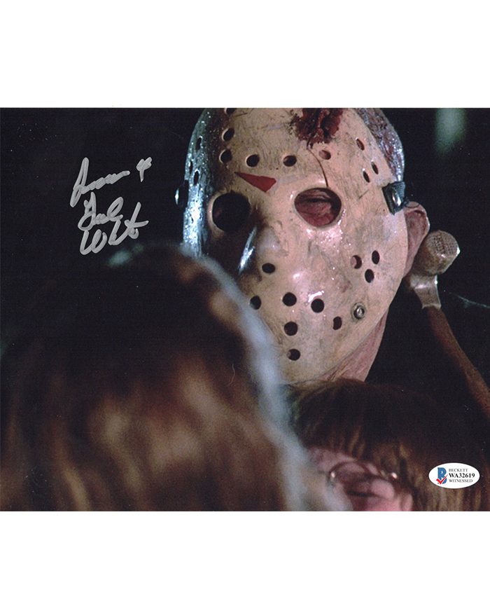 CSR Collectibles - Ted White signed 8×10 Photo Jason Voorhees Friday ...