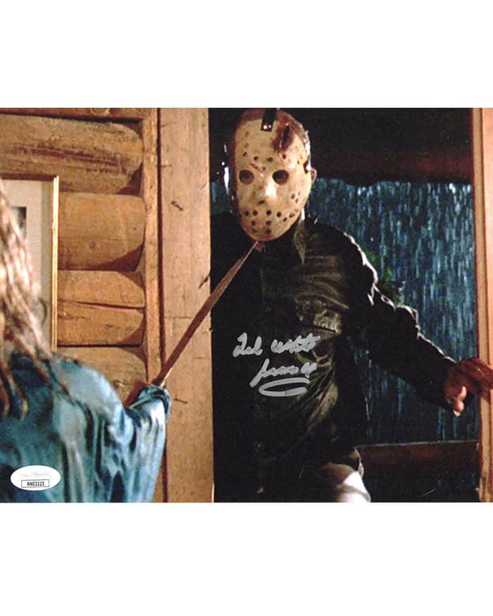 CSR Collectibles - Ted White signed 8×10 Photo Jason Voorhees Friday ...
