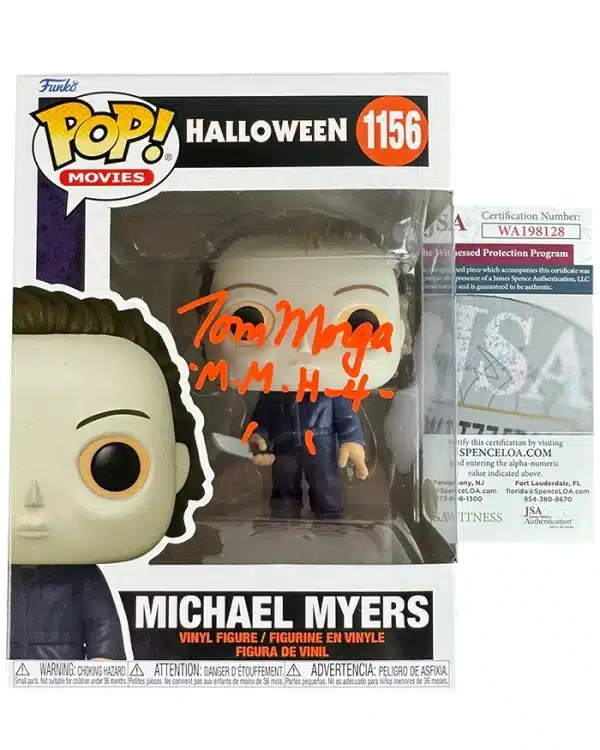 CSR Collectibles - Tom Morga signed Funko Pop Figure Halloween 4 The ...