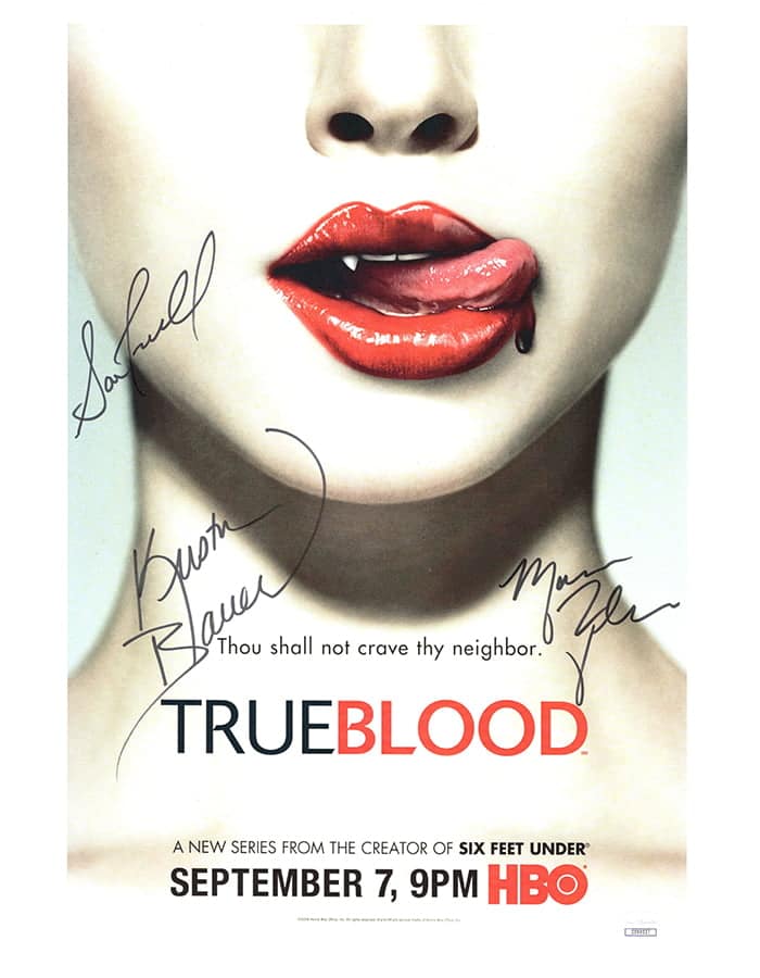 CSR Collectibles - Sam Trammell, Kristin Bauer, & Mariana Klaveno ...