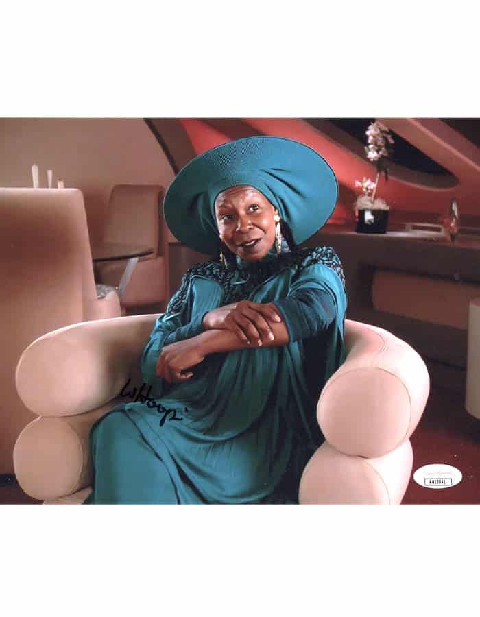 CSR Collectibles - Whoopi Goldberg signed 8×10 Photo Guinan Star Trek ...