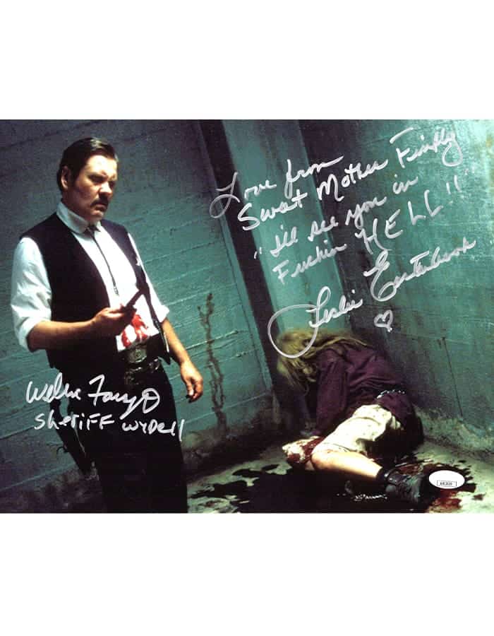CSR Collectibles - William Forsythe & Leslie Easterbrook signed 11×14 ...