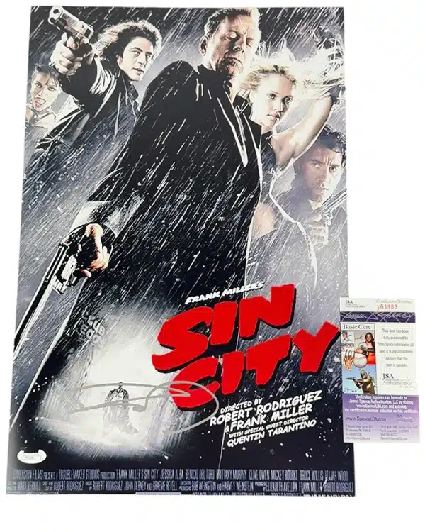 CSR Collectibles - Frank Miller signed 12×18 Poster Creator Director ...