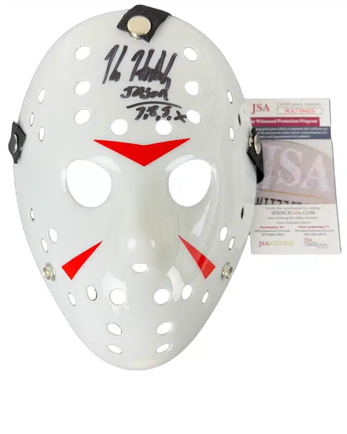 CSR Collectibles - Kane Hodder signed Hockey Mask Jason Voorhees Friday ...