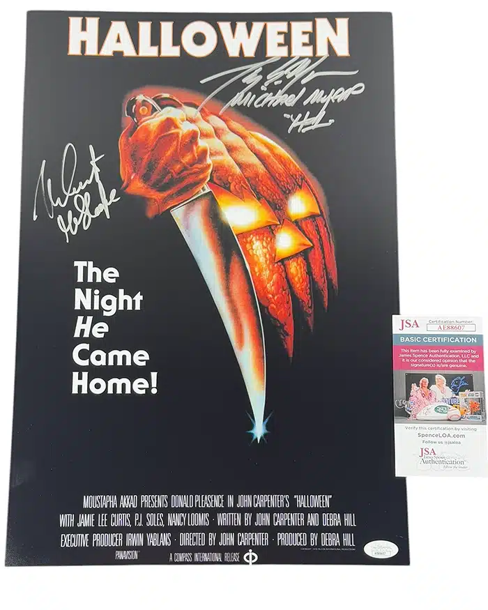 CSR Collectibles - Nick Castle & Tony Moran signed 12×18 Poster The ...