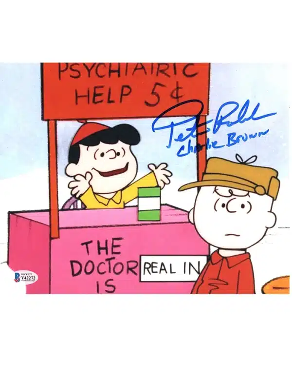 CSR Collectibles - Peter Robbins signed 8×10 Photo Peanuts A Charlie ...