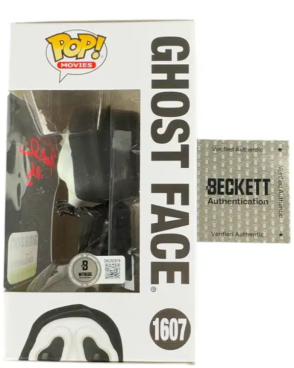 CSR Collectibles - Skeet Ulrich signed Exclusive Funko Pop Ghostface ...