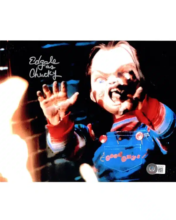 CSR Collectibles - Ed Gale signed 8×10 Photo Chucky Actor Child’s Play