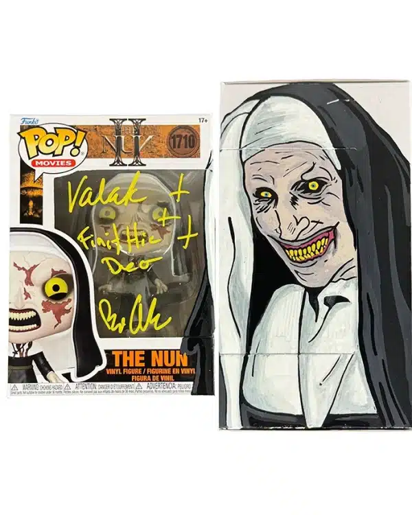 CSR Collectibles - Bonnie Aarons signed Funko Pop Figure Valak The Nun ...