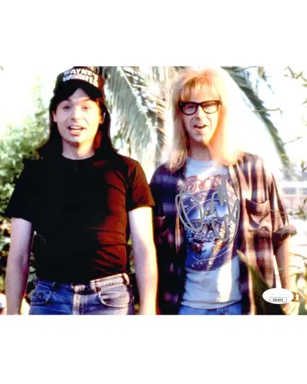 CSR Collectibles - Dana Carvey signed 8×10 Photo Garth Algar Wayne’s World