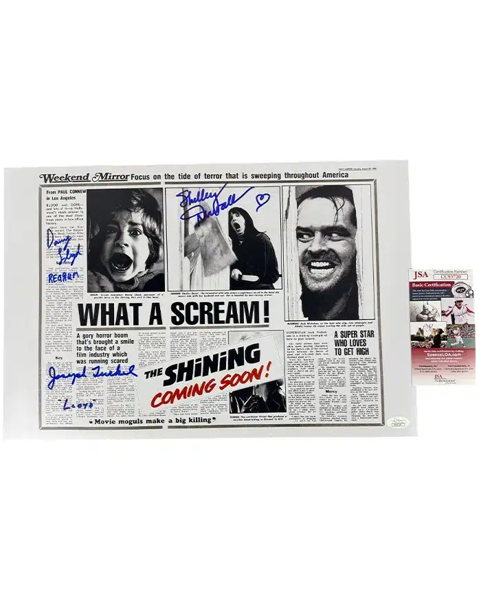 CSR Collectibles - Shelley Duvall, Danny Lloyd and Joe Turkel Cast ...