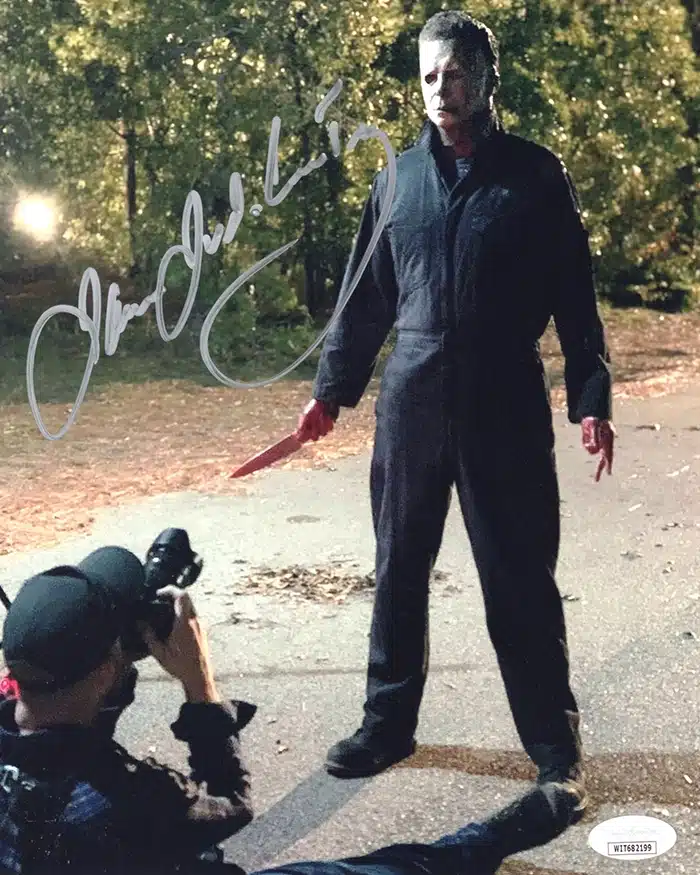 CSR Collectibles - James Jude Courtney signed 8×10 Photo Michael Myers ...