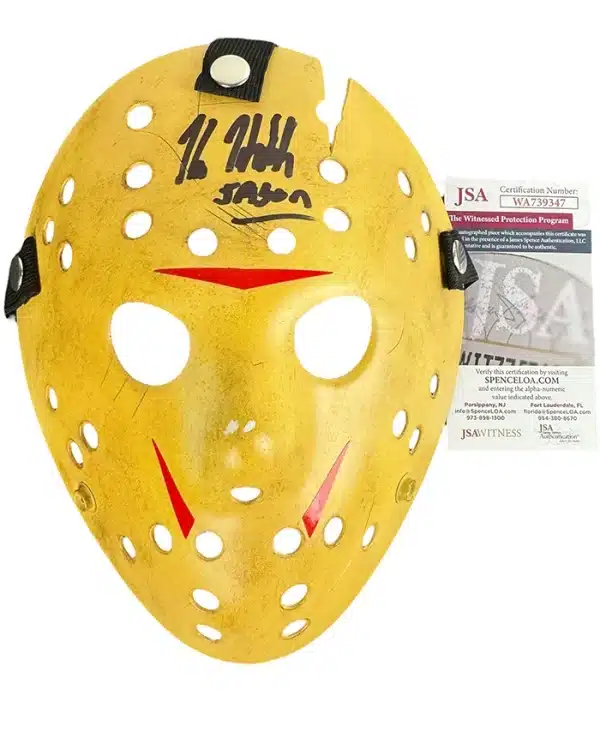 CSR Collectibles - Kane Hodder signed Hockey Mask Jason Voorhees Friday ...