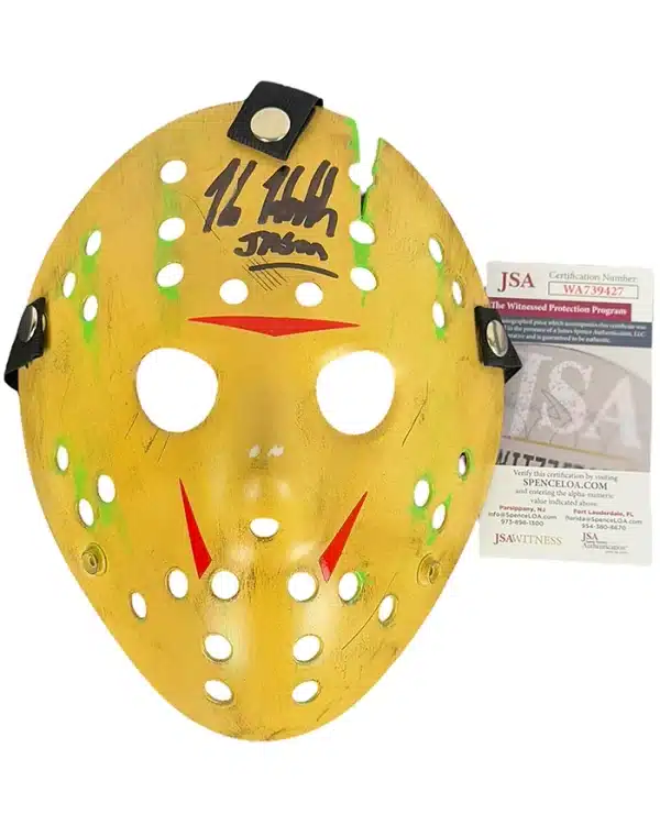 CSR Collectibles - Kane Hodder signed Hockey Mask Jason Voorhees Friday ...