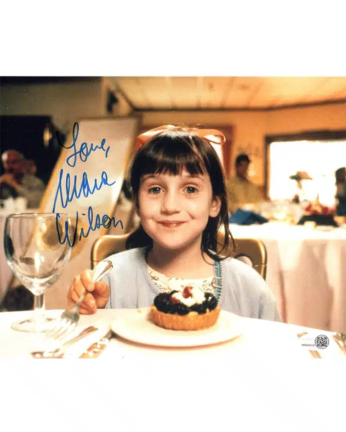 CSR Collectibles - Mara Wilson signed 8×10 Photo Matilda