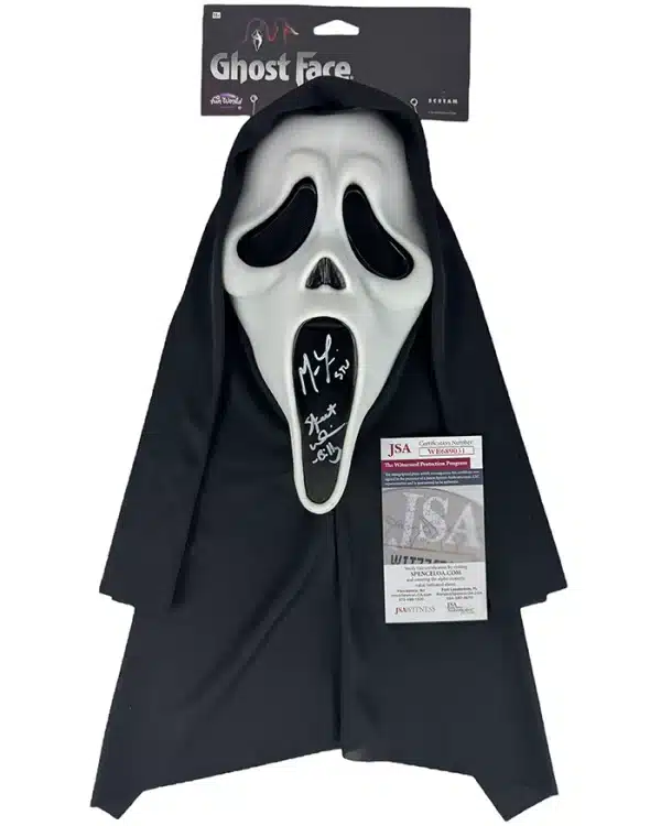 CSR Collectibles - Skeet Ulrich & Matthew Lillard signed Mask Ghostface ...