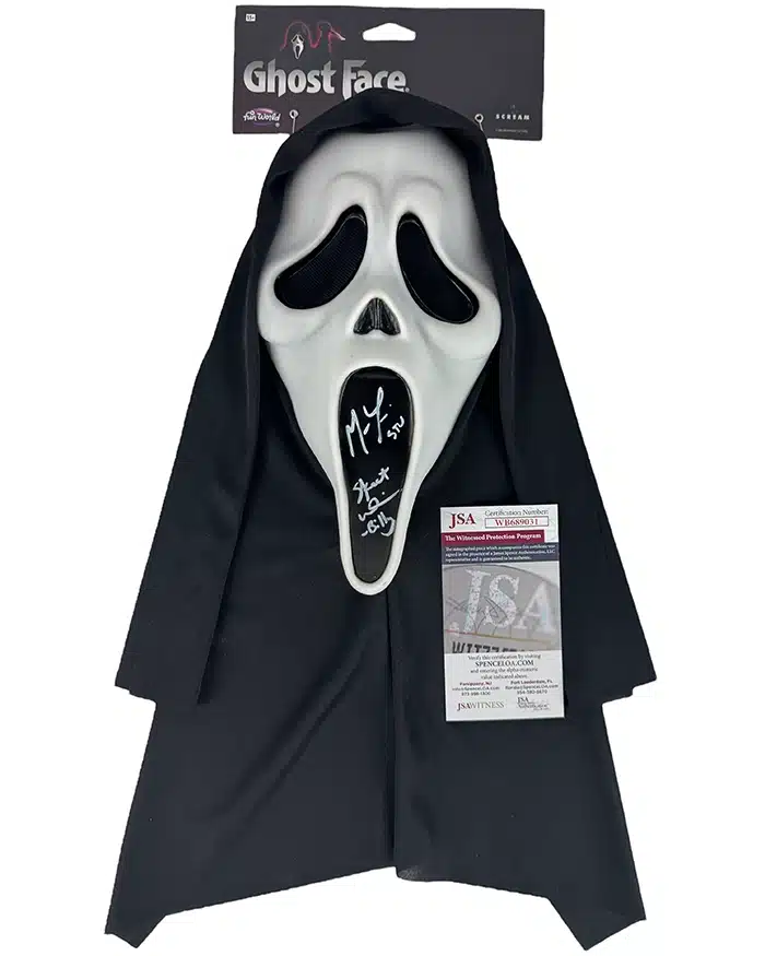 CSR Collectibles - Skeet Ulrich & Matthew Lillard signed Mask Ghostface ...