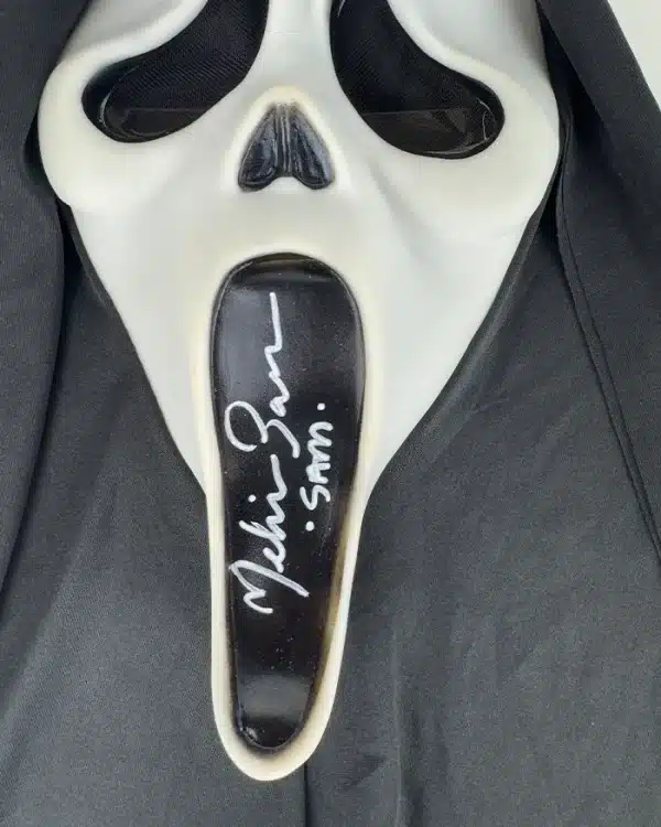 CSR Collectibles - Melissa Barrera signed Mask Ghostface Sam Carpenter ...