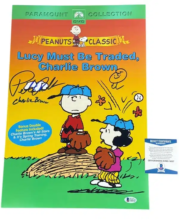 CSR Collectibles - Peter Robbins signed & sketched 12×18 Poster Lucy ...