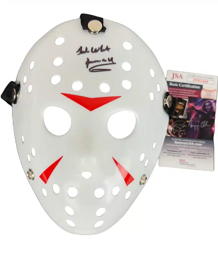 CSR Collectibles - Ted White signed Hockey Mask Jason Voorhees Friday ...