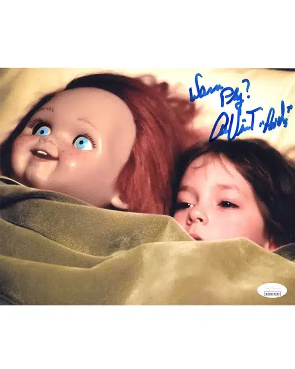 CSR Collectibles - Alex Vincent signed 8×10 Photo Andy Barclay Child’s Play