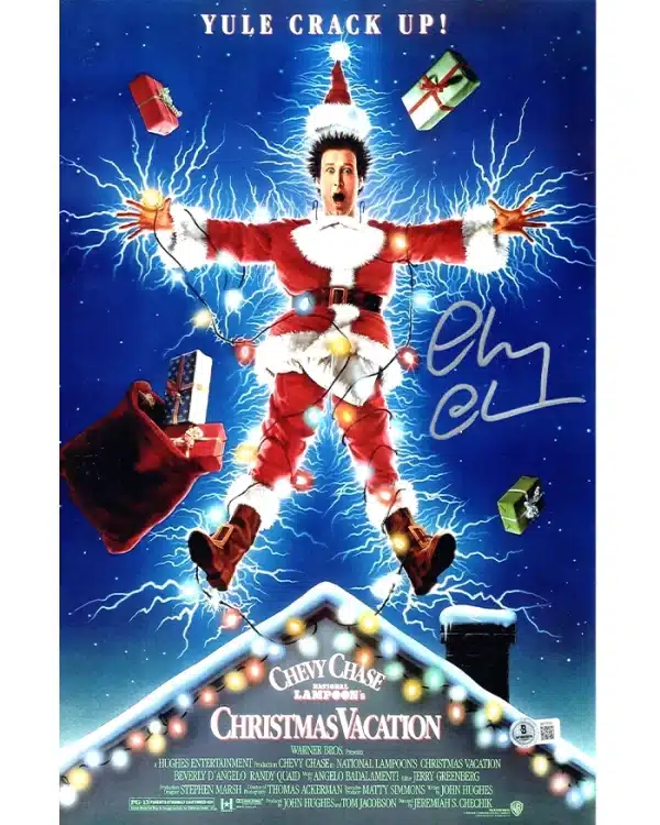 CSR Collectibles - Chevy Chase signed 11×17 Poster Clark Griswold ...