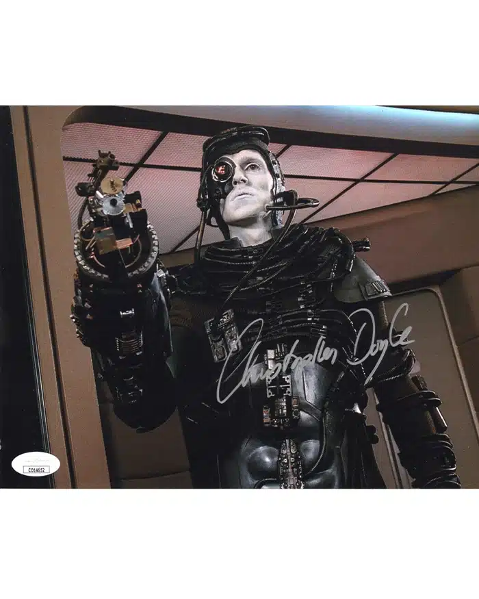 CSR Collectibles - Christopher Chris Doyle signed 8×10 Photo Borg Drone ...